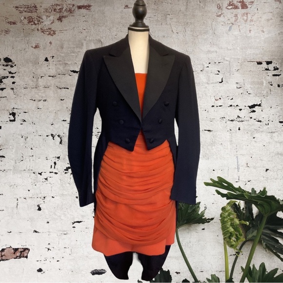 Vintage | Jackets & Coats | Vintage Bond Clothing Nyc94sblack Wool ...